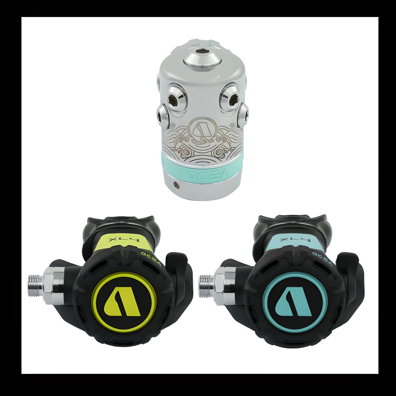 APEKS XL4 Ocea Mint + Octopus , Scuba Regulator | dive shop Divezone
