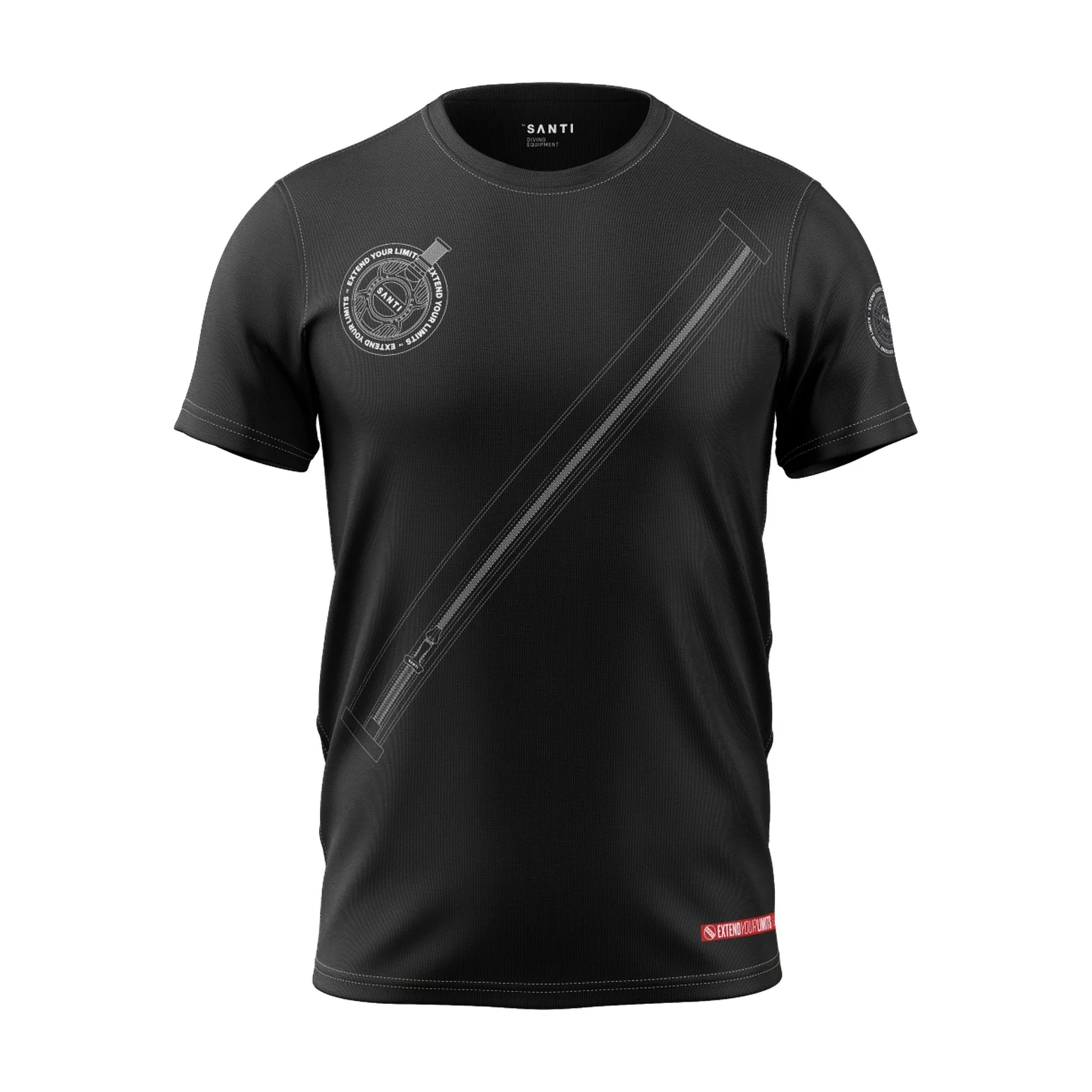 Santi tshirt "Diver" | dive shop Divezone
